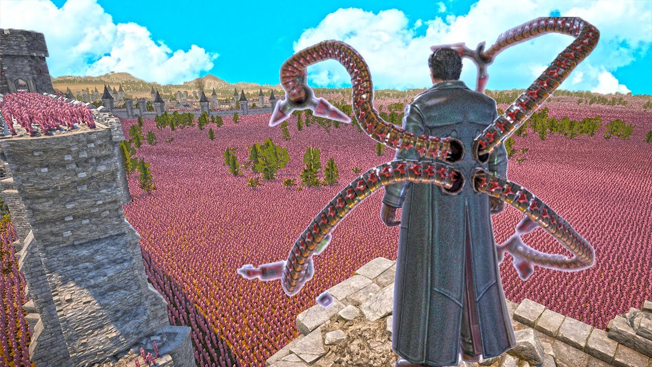 Doctor octopus, b2 spirit, cleopatra, laser knight Vs 3.2 million Evils ...