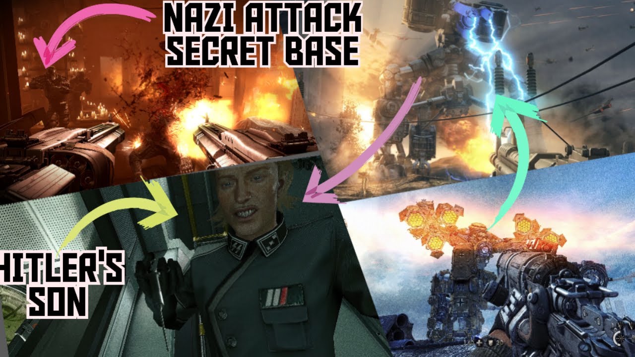 Wolfenstein: The New Order Gameplay Part-12.Nazi Found Our Secret Base ...