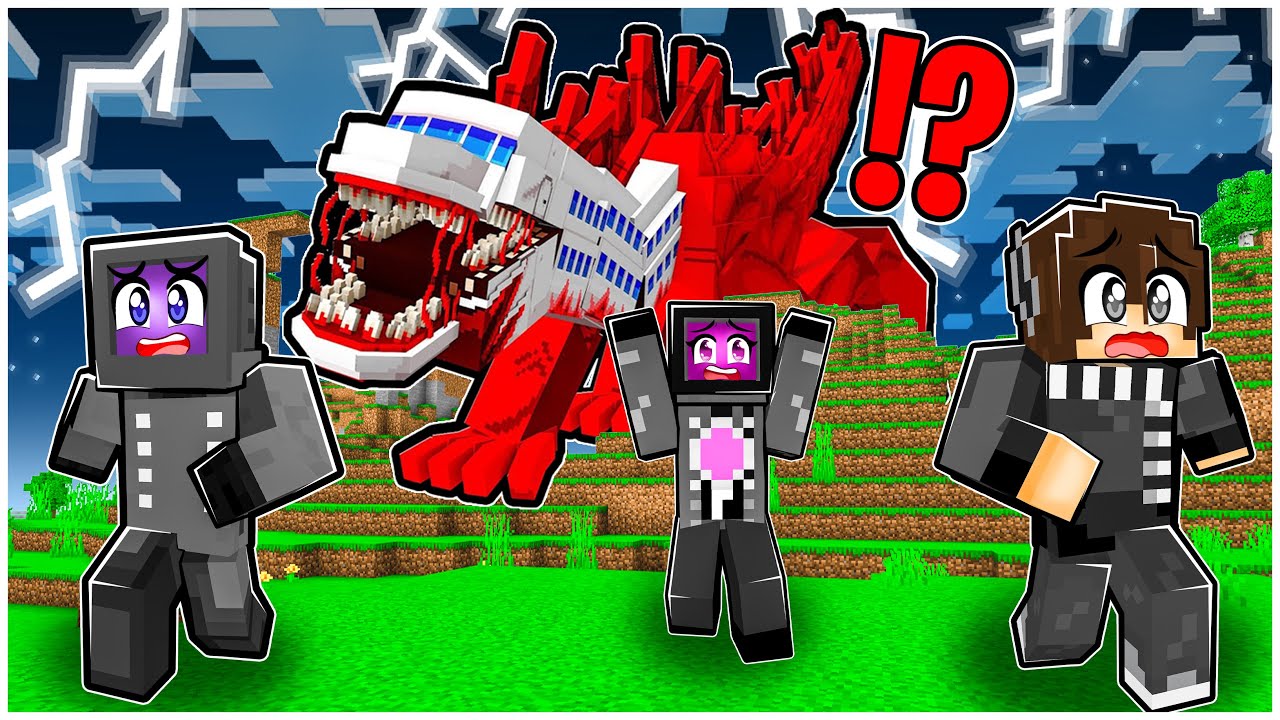 AKU MELAWAN BOSS MONSTER INFECTED SKY di MINECRAFT - YouTube