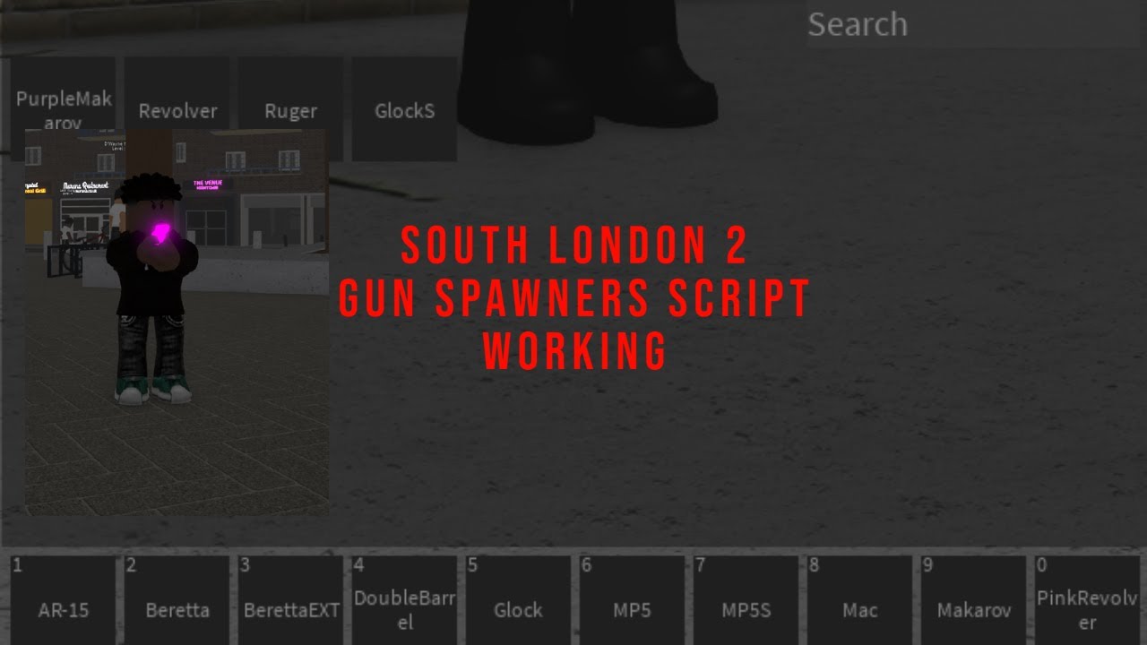 SOUTH LONDON 2 GUN SPAWNERS SCRIPT 2021 (FREE) - YouTube