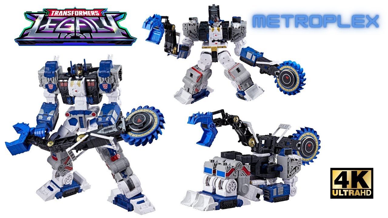 Transformers Legacy Titan Class METROPLEX Cybertron Universe Review ...
