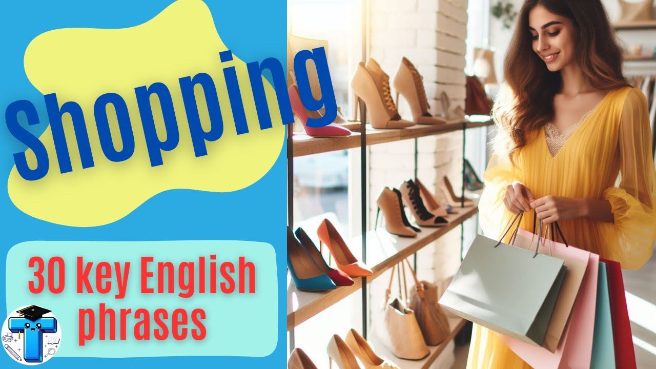 THINK and SPEAK in English - SHOPPING | 30 KEY PHRASES and EXPRESSIONS ...