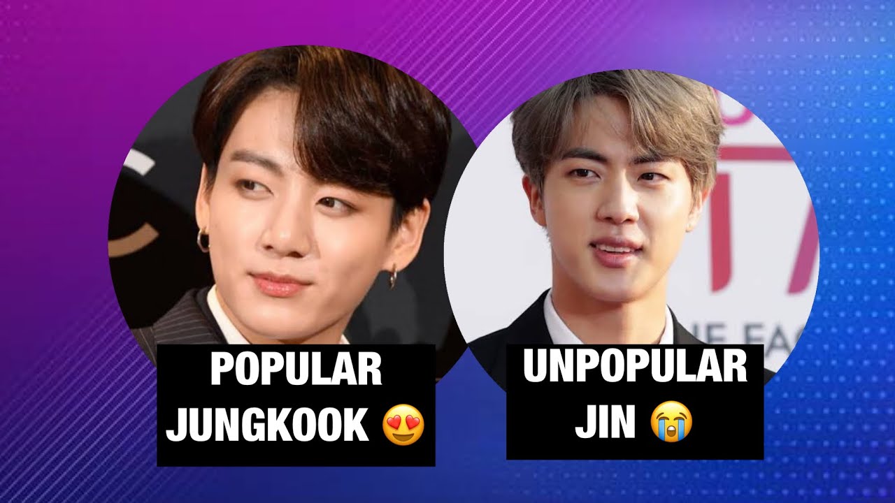 Who is the most popular and least popular BTS member? - YouTube
