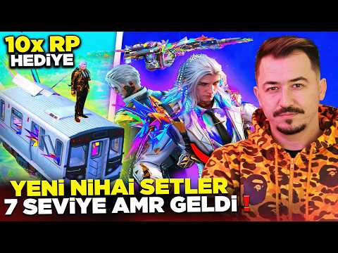 YENİ NİHAİ SETLER VE 7 SEVİYE AMR GELDİ - Pubg Mobile
