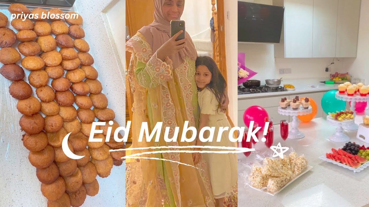 EID vlog • prepare for Eid day, opening presents & family time 🌙🌸 - YouTube