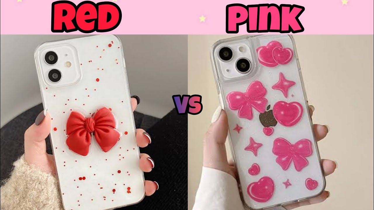 Red gifts vs Pink gifts💕|Challenge of cute gifts 🎁💗🥳|#viral - YouTube