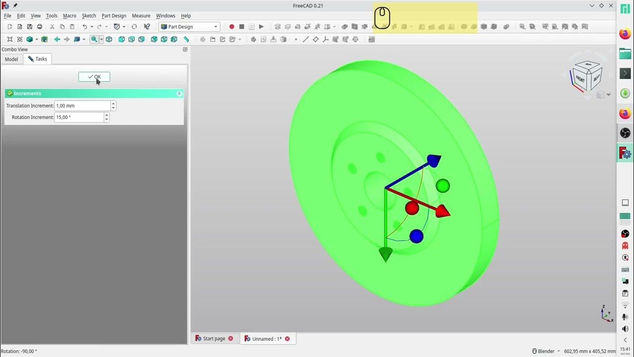 E2. FreeCad ile kızıma anlatır gibi basit 3D model oluşturma ...