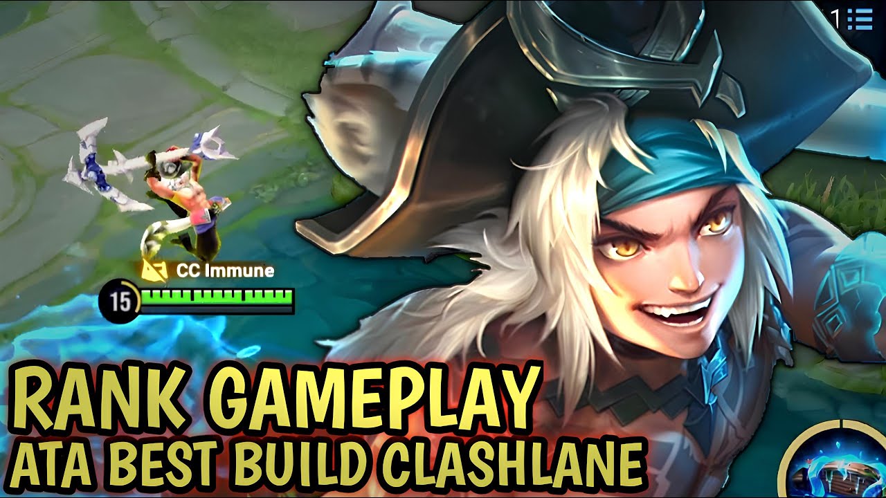 Honor Of Kings Ata ClashLane Gameplay | Best Build & Guide Ata - HOK ...