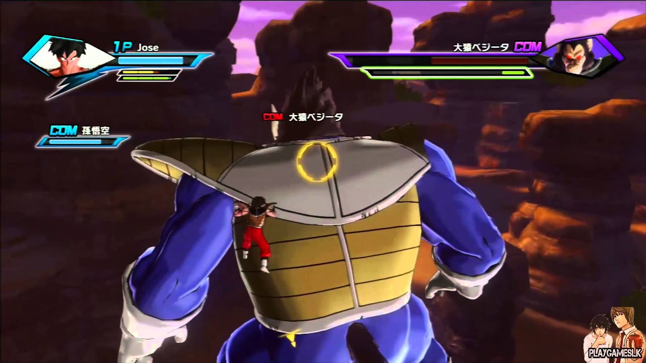 Dragon Ball Xenoverse | Nappa and Vegeta (Saiyan Saga) | Walkthrough ...
