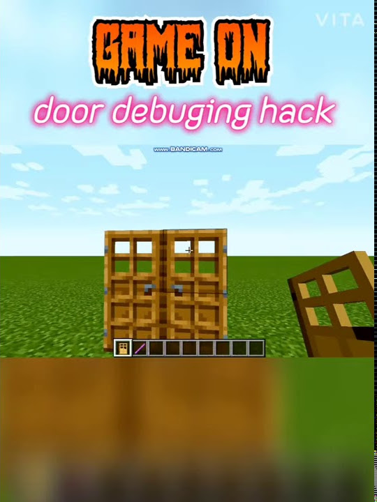 Door debugging !!Lets Game on !! Minecraft debug stik hack - YouTube Door debugging !!Lets Game on !! Minecraft debug stik hack - YouTube