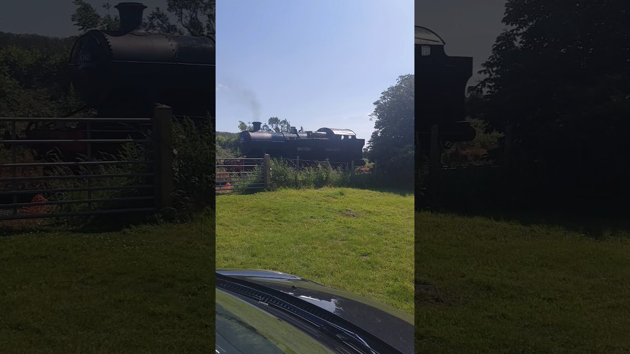 East Somerset Railway on 15th June 2025 GWR 4247 Running Round Back Too ...