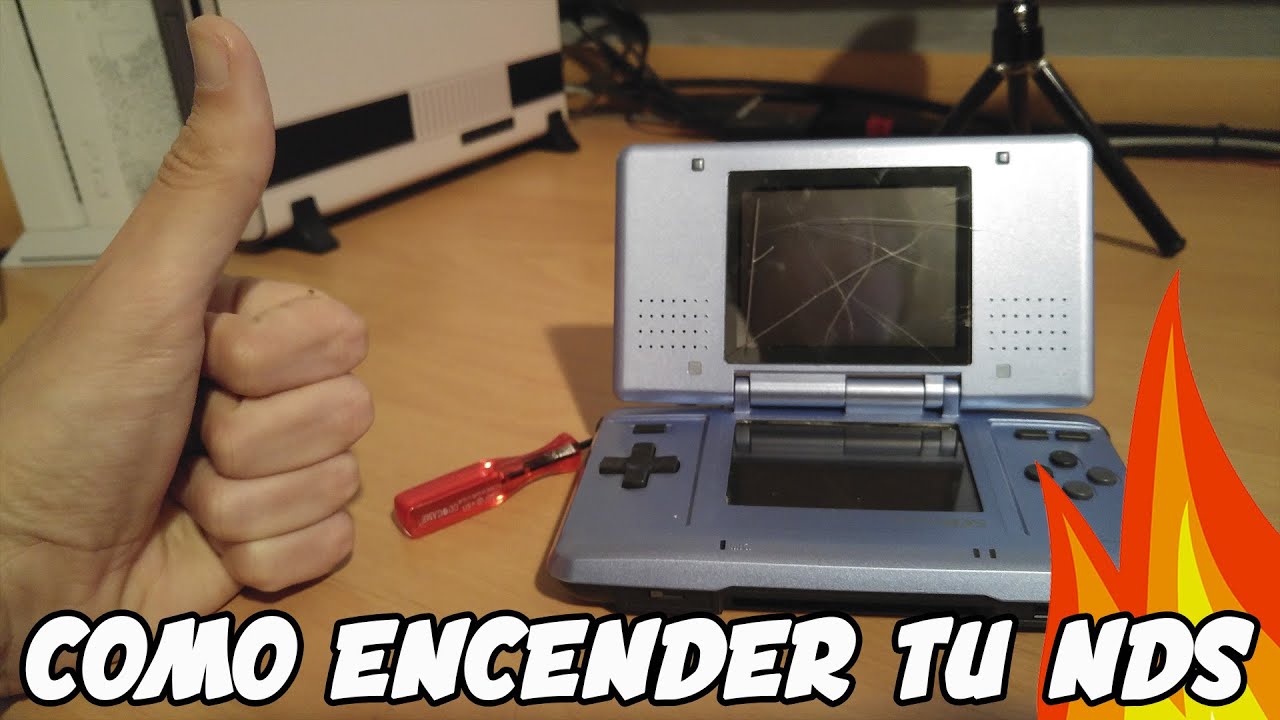 COMO ENCENDER TU NDS - YouTube
