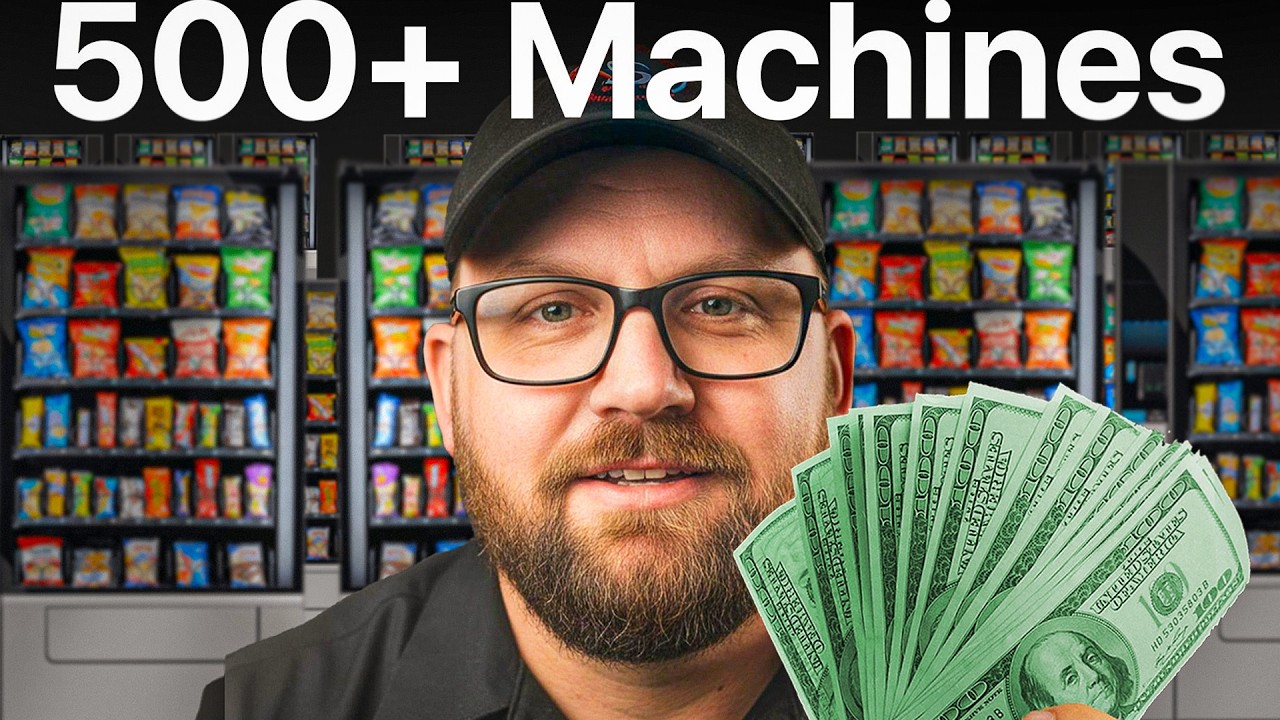 How He Scaled to 500+ Vending Machines by Buying Routes - YouTube