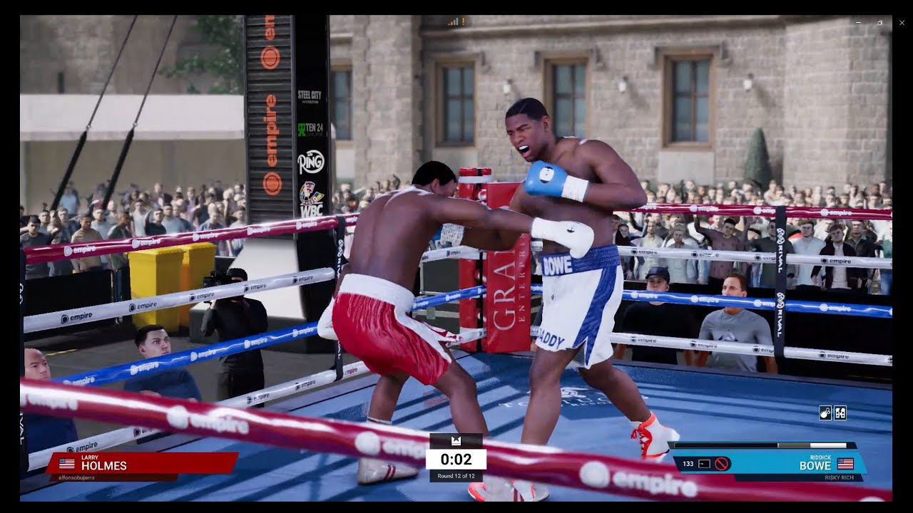 Undisputed Boxing Online Larry Holmes "The Easton Assassin" vs Riddick ...