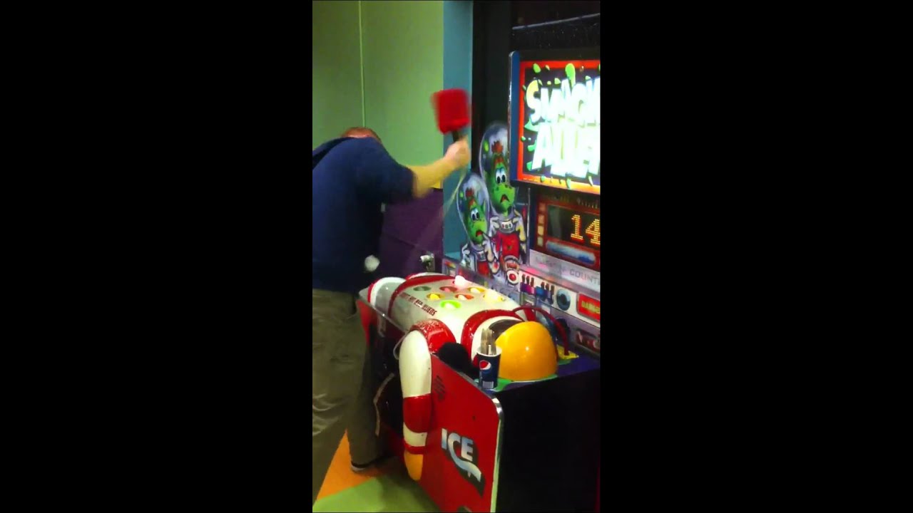 Ginger vs Whack-A-Alien - YouTube