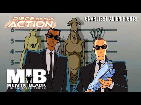 The Best Alien Showdowns | Men in Black: The Series | Piece Of The Action