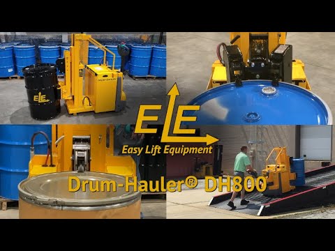 Drum-Hauler® DH800 - Easy Lift Equipment - YouTube