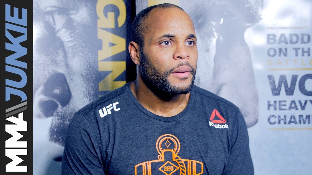 Daniel Cormier full UFC 220 open workout scrum - YouTube