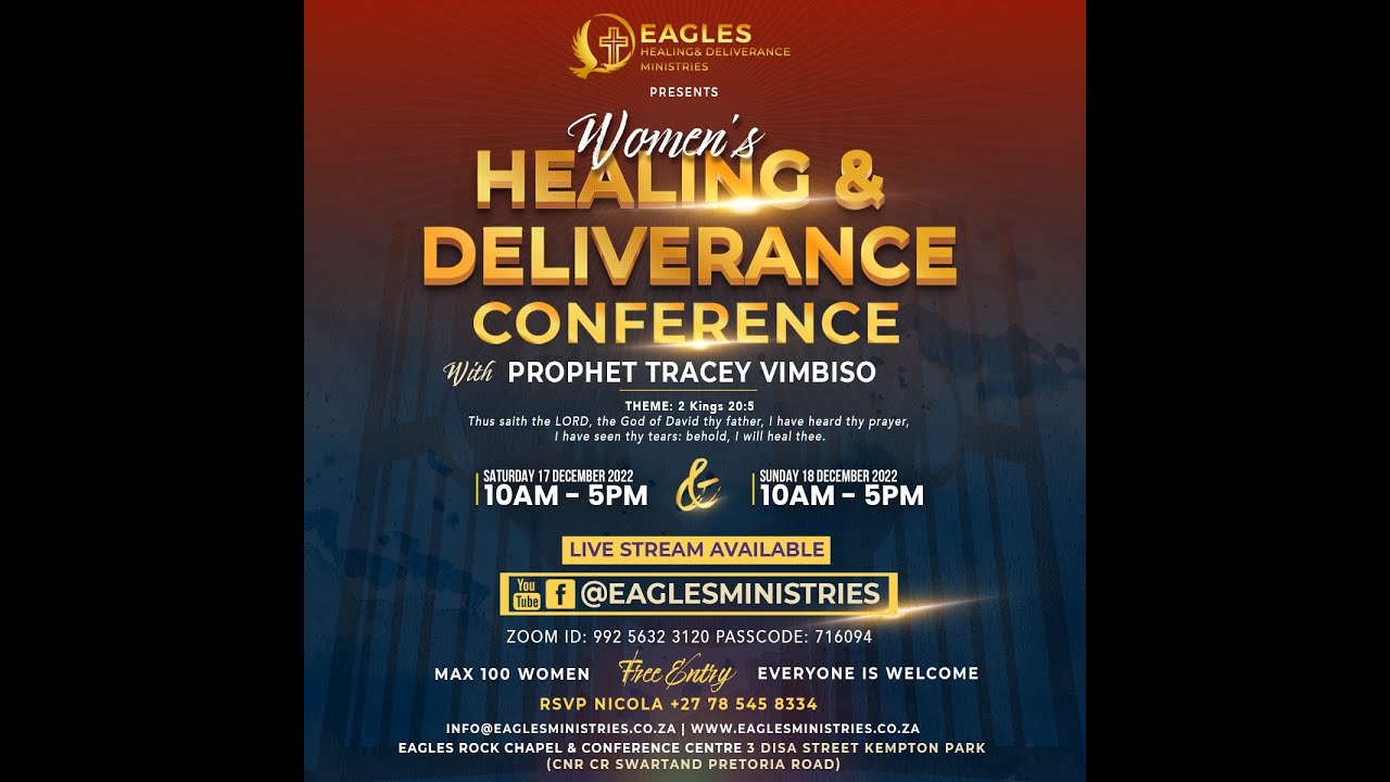 Womens Healing and Deliverance Conference - YouTube