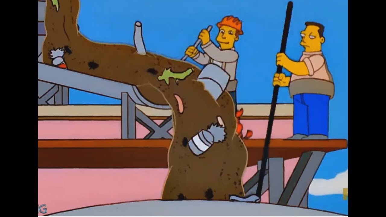 THE SIMPSONS - Recycled Sugar That We Still Eat ! - YouTube