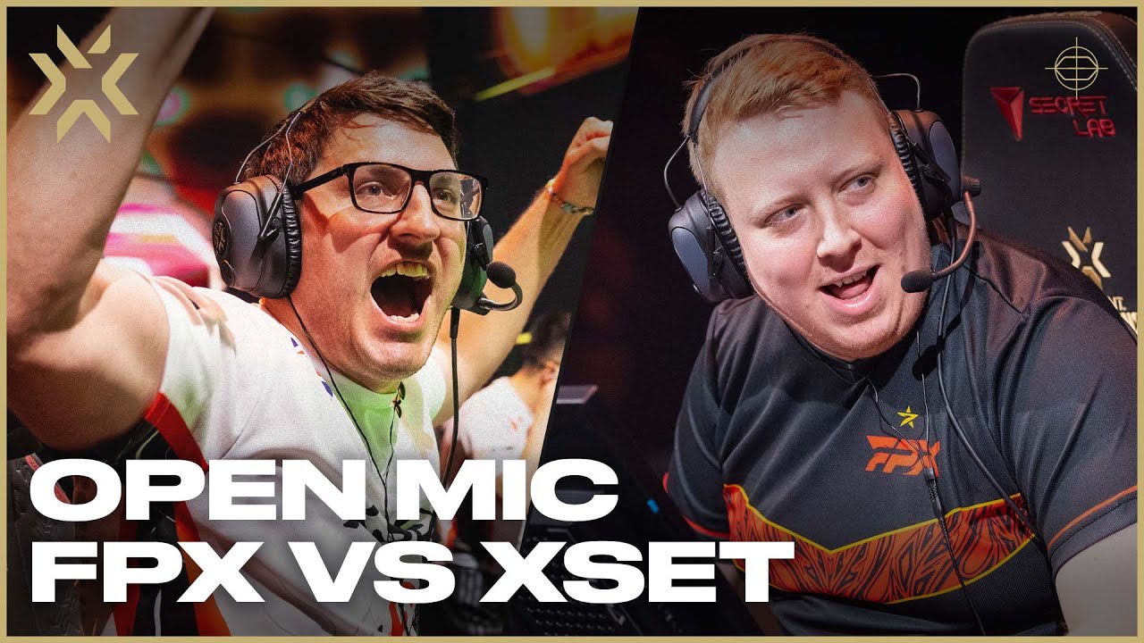 FPX Holds The Line Against XSET | Open Mic | FPX v XSET | Champions ...