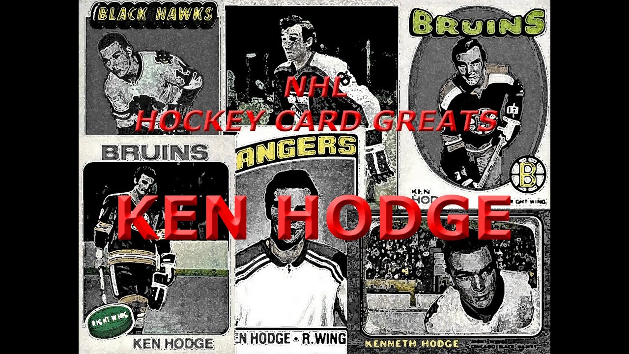 NHL Hockey Card Greats: Ken Hodge - YouTube