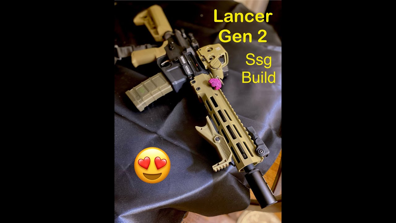 gen 2 lancer tactical m4 ssg build shreds competition with e shooter ...