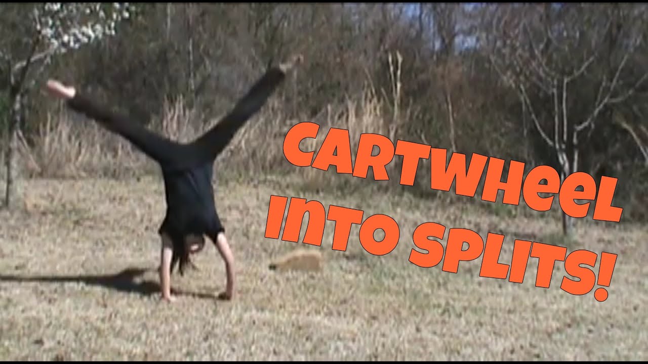 Cartwheel Into Splits! - YouTube