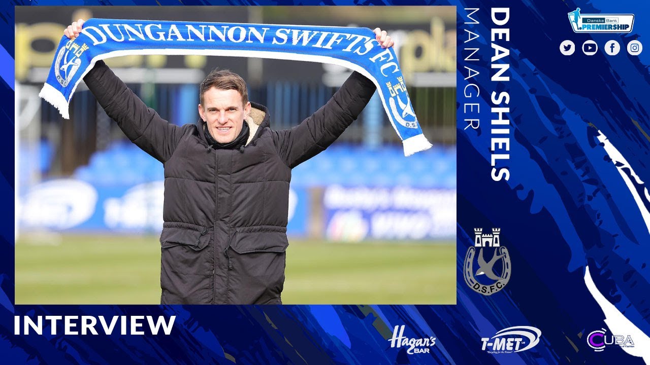 INTERVIEW | Dean Shiels - Dungannon Swifts FC Manager - YouTube