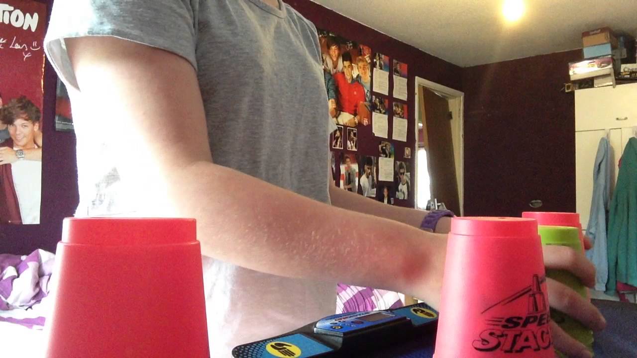 Speed stacking: unboxing pink's !!! - YouTube