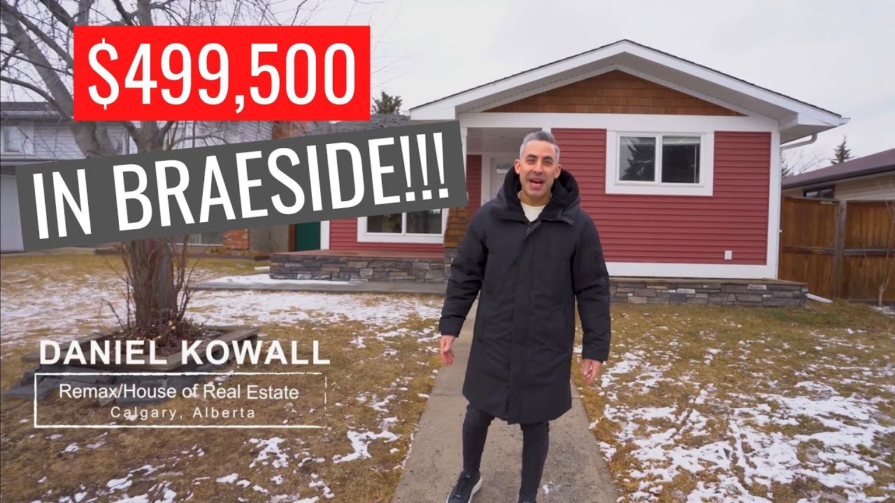 TOUR A $499,500 UPGRADED BUNGALOW IN BRAESIDE CALGARY | FOR SALE - 2022 ...