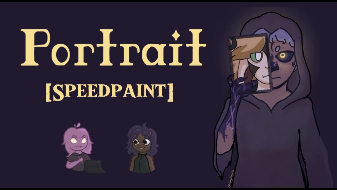 Portrait Speedpaint [COLLAB!] - YouTube