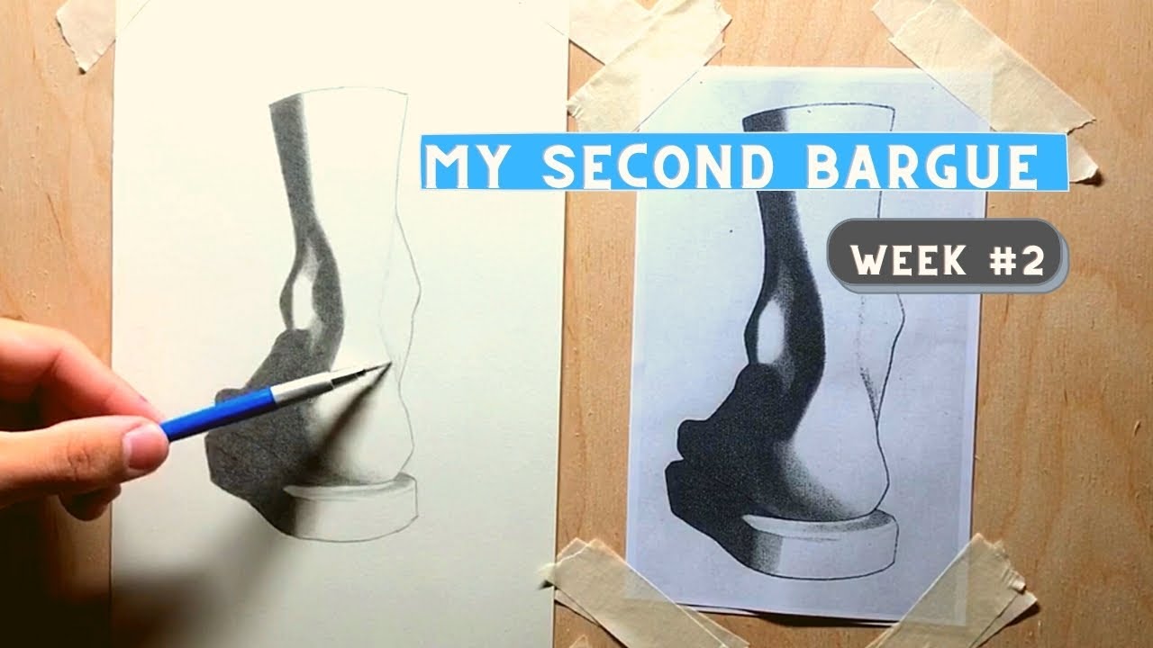 Bargue Drawing #2 (thoughts and comments) - YouTube