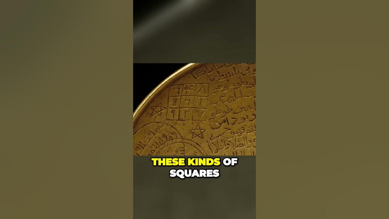Magic Squares in Islamicate Occult Sciences - YouTube