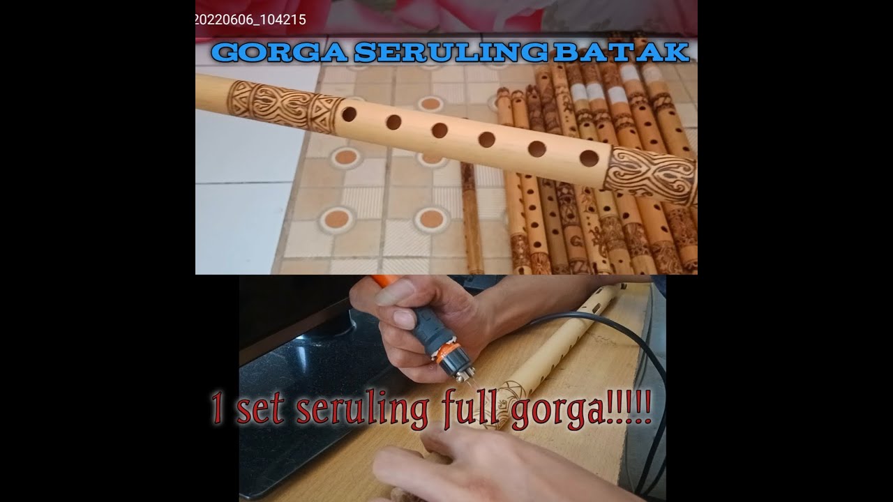 Gorga seruling batak full set. - YouTube