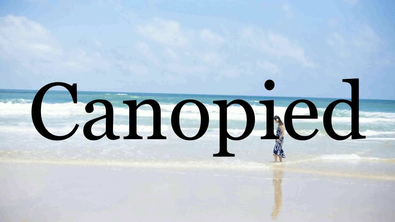 How To Pronounce Canopied🌈🌈🌈🌈🌈🌈Pronunciation Of Canopied - YouTube