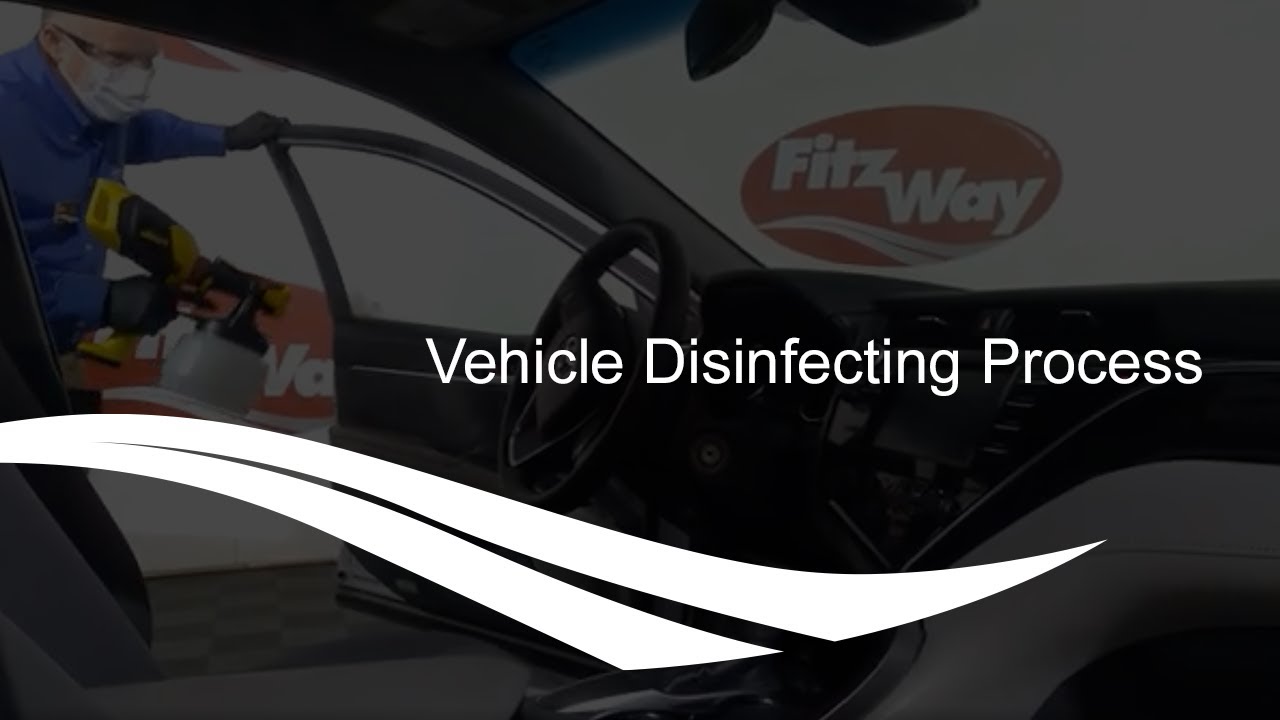 FitzMall | Vehicle Disinfecting Process - YouTube
