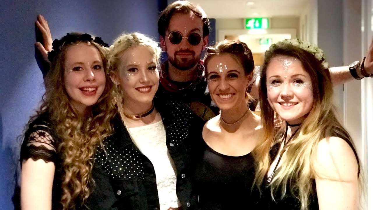 A FESTIVAL THEMED WORK PARTY!!! - YouTube