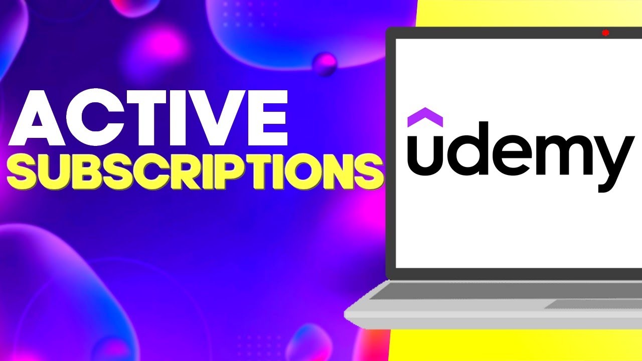 How To Find Active Subscriptions on Udemy Easy and Quick - YouTube