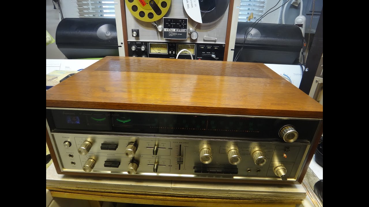 Vintage Sansui QR-6500 Quad Receiver - YouTube