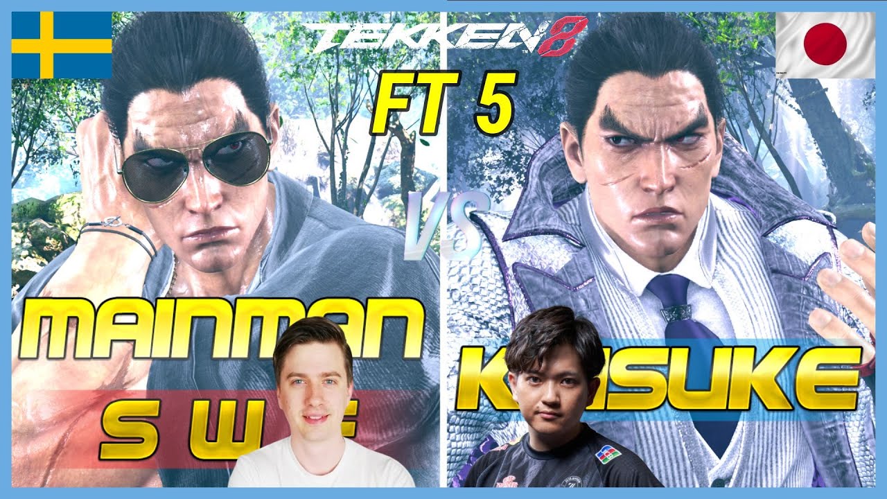 Tekken 8 MAINMANSWE (Kazuya) Vs KEISUKE (Kazuya) First To 5 Set! - YouTube