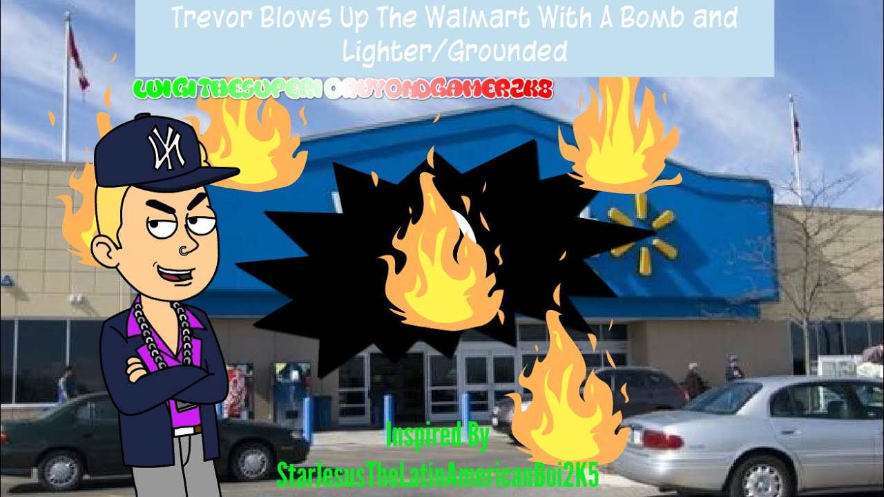 Trevor Blows Up The Walmart With A Bomb and Lighter/Grounded - YouTube