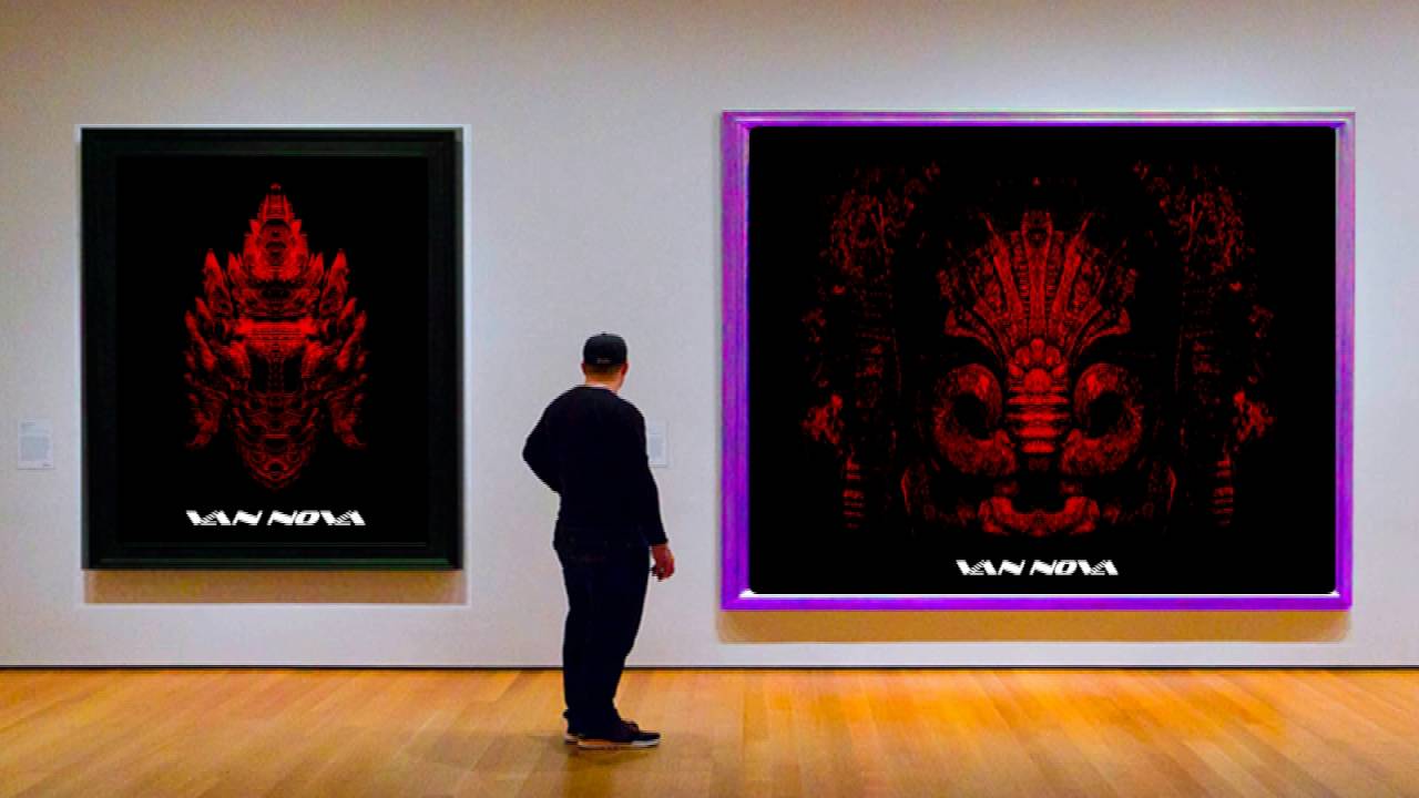 LADY IN RED ART MUSEUM - YouTube