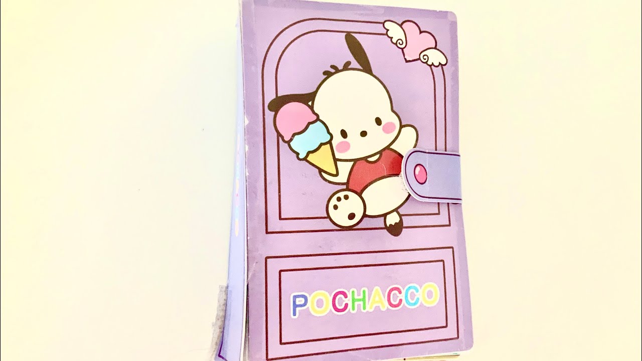 Quiet book #5 pochacco - YouTube