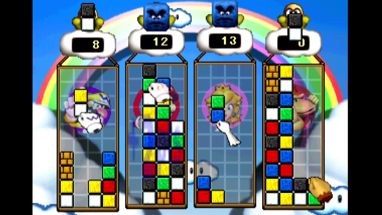 Mario Party 3 (N64) - Mario's Puzzle Party (Minigame) - YouTube