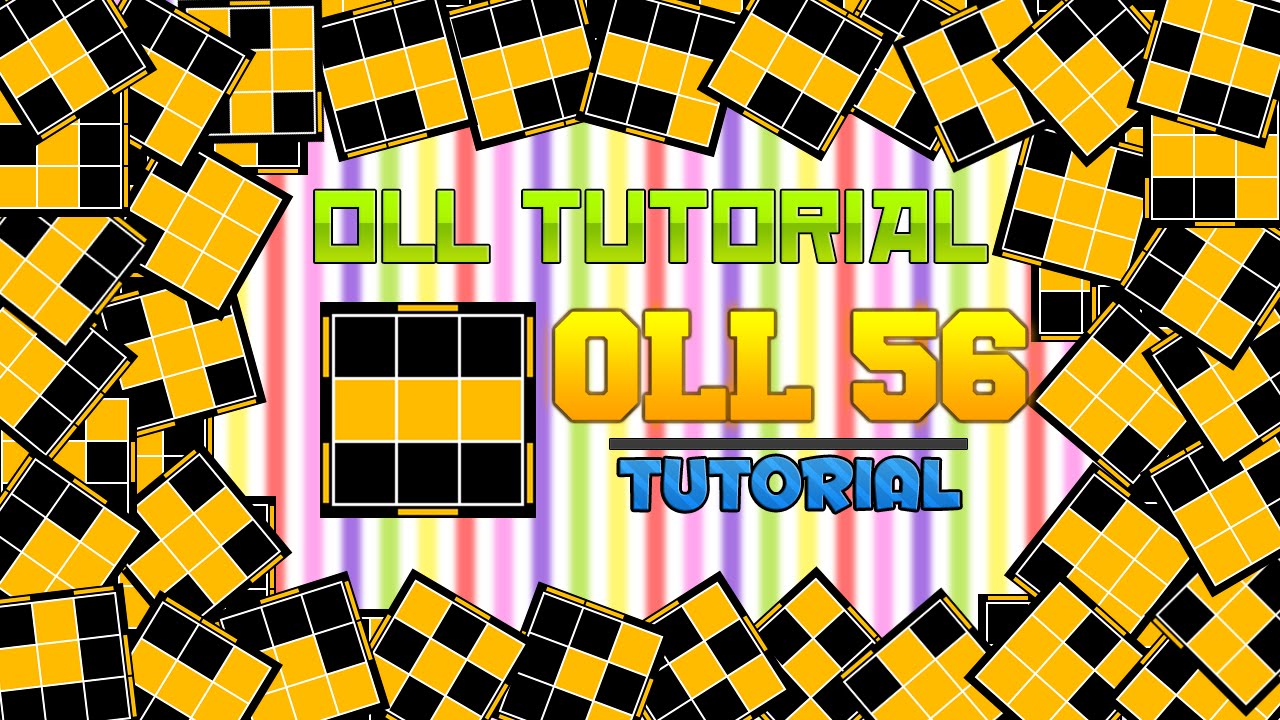 OLL TUTORIAL | OLL 56 I SHAPE LINE CASE - YouTube