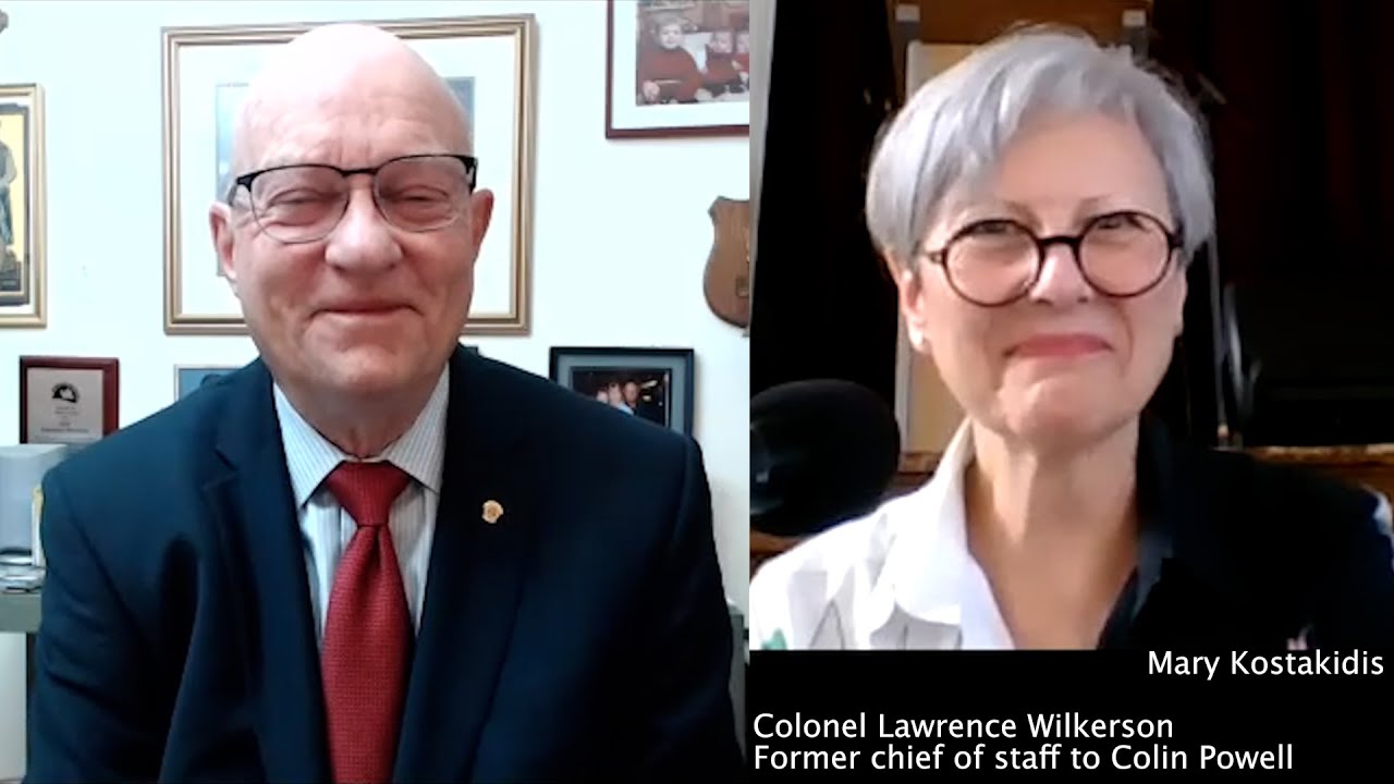 WAR OR PEACE? (subtitled) Mary Kostakidis & Colonel Lawrence Wilkerson ...