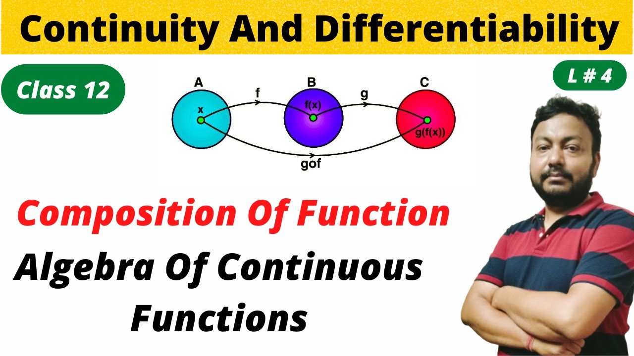 composition of function | Algebra Of continuous function | continuity ...