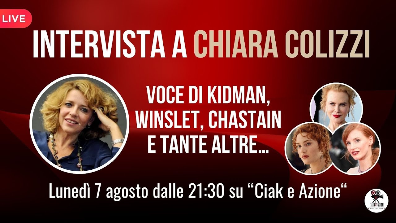 INTERVISTA A CHIARA COLIZZI (DOPPIATRICE) - YouTube