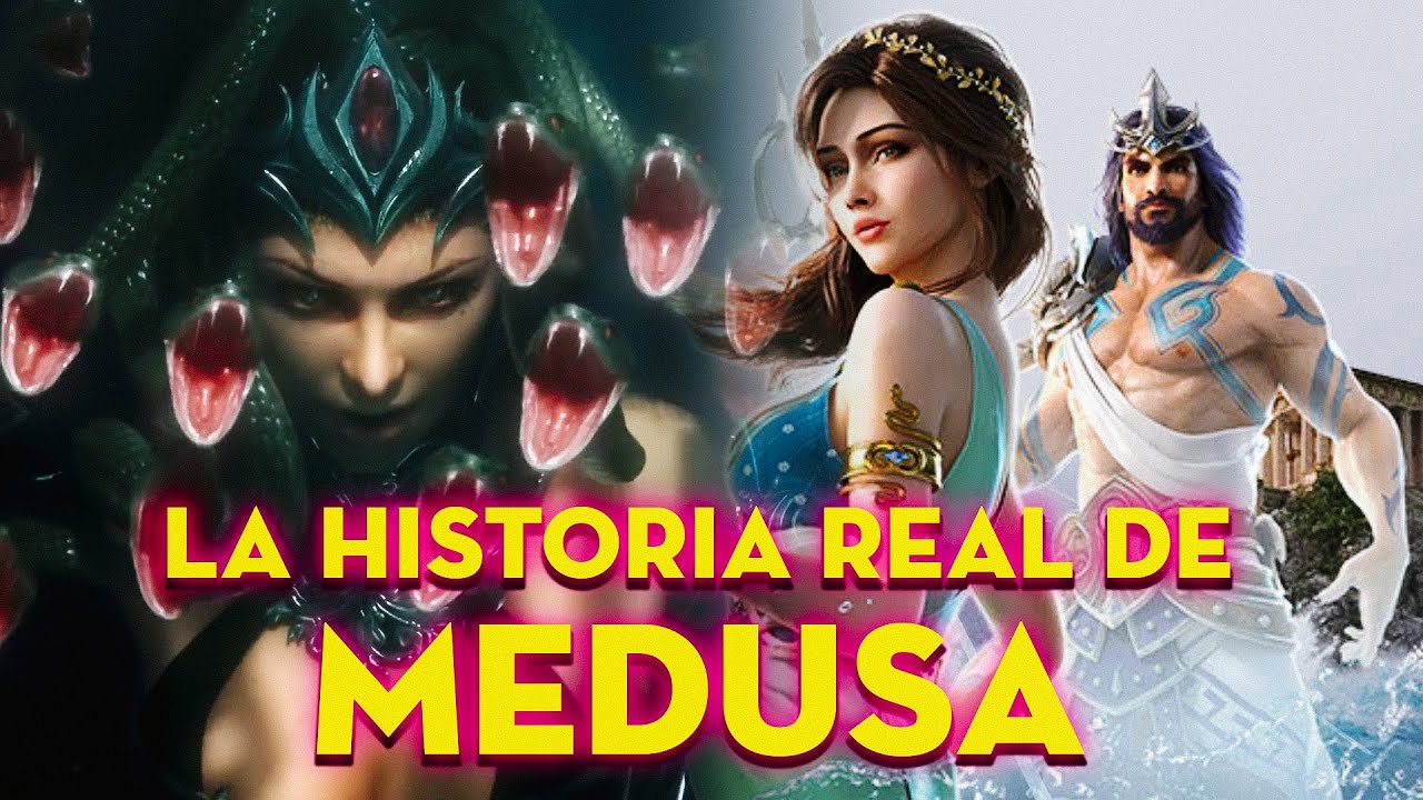 ¿Cuál es la VERDADERA historia de MEDUSA? - YouTube